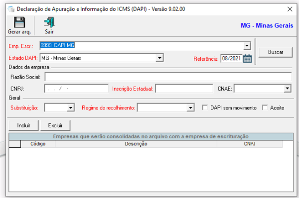 DAPI - VirtUAU Globaltec