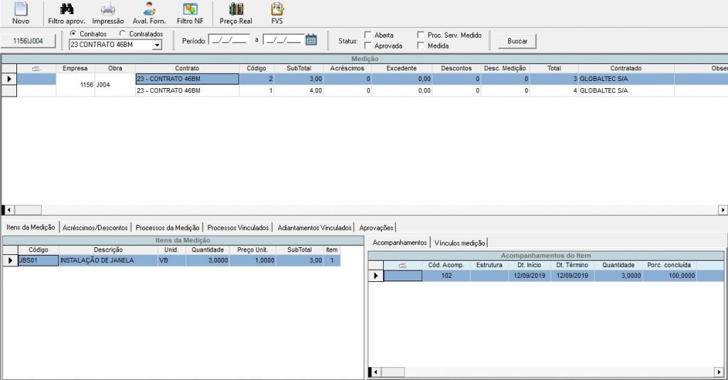 Como realizar o controle de medição de contrato? – Globaltec